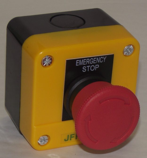 Emergency Stop Button Station - JFK Electrical